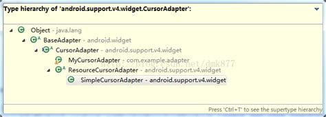 Android中cursoradapter的使用详解 Csdn博客