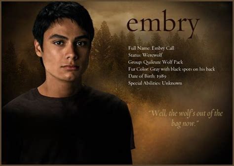 Embry Call Twilight Saga New Moon Twilight Saga Twilight