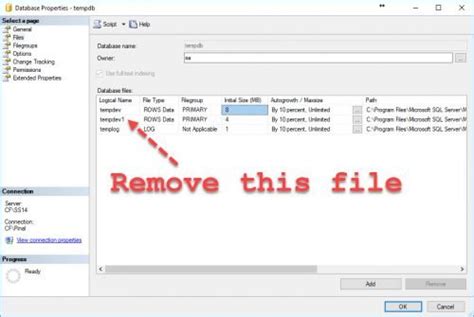 SQL SERVER How To Remove TempDB File SQL Authority With Pinal Dave