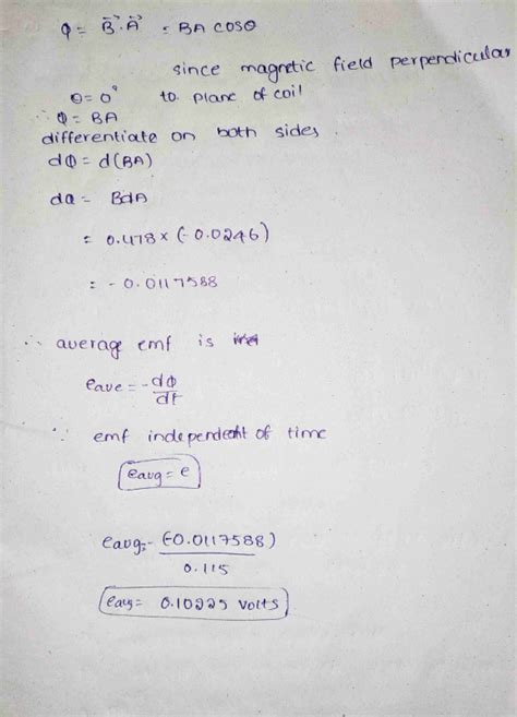 An Emf Is Induced In A Conducting Loop Of Wire 1 20 M Long As Its Shape Wizedu