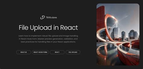 File Upload And Image Handling In React Hook Form