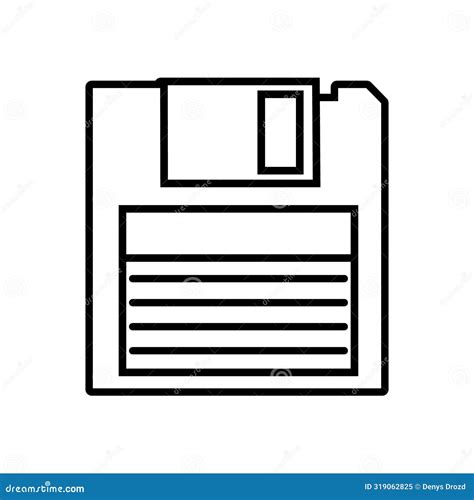 Diskette Icon Vector Floppy Disk Illustration Sign Floppy Symbol Or Logo Stock Vector