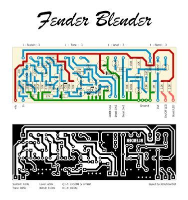 Perf And PCB Effects Layouts Fender