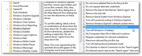 Restrict User Access To A Particular Partition In Windows 7