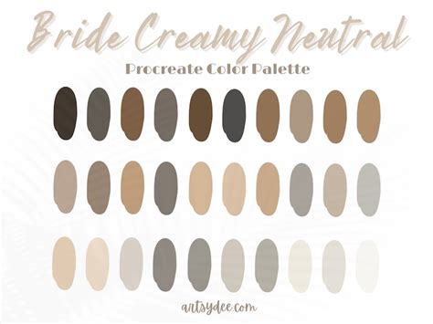 Procreate Color Palette Color Palette Bundle Procreate Swatches Digital Downloads Color