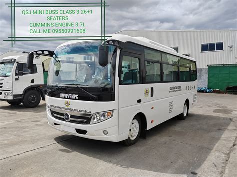 For Sale Brand New Modern Puv And Mini Buss Class 2 Class 3 221