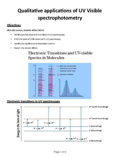 Spectrophotometry Applications Biochemistry At Benjamin Ferguson Blog