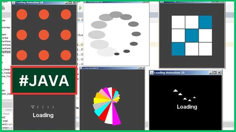 Java Project Tutorial How To Create Loading Animation Forms In Java Netbeans With Code Part