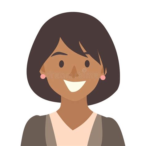 Happy Cartoon Black Woman Stock Illustrations 50361 Happy Cartoon