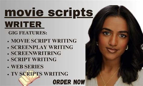 Be Movie Script Writer Screenplay Screenwriting Script Writing
