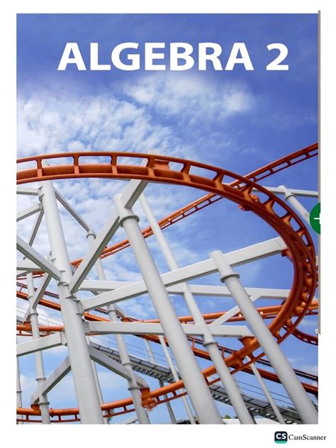 Algebra 2 Textbook Pdf