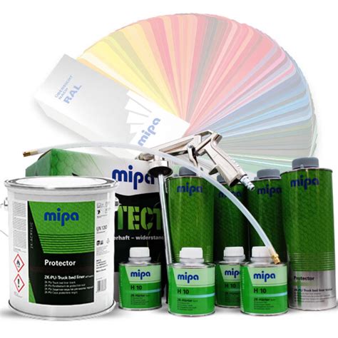 Mipa Protector 2k Lack Alle Ral Farben And Sets
