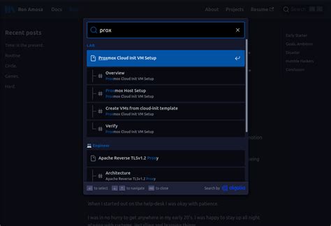 adding algolia search to docusaurus site the uncommon engineer