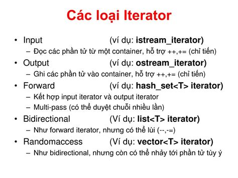 Ppt Thư Viện Chuẩn C Standard Template Library Stl Powerpoint Presentation Id4466136