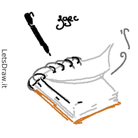 How To Draw Notepad 7whhtce1h Png LetsDrawIt