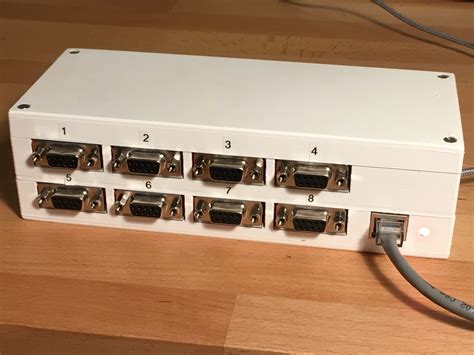 8 Port RS232 To Ethernet Server Hackaday Io