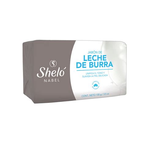 Jabon Leche De Burra De Shelo Nabel Sheló Nabel Mexico