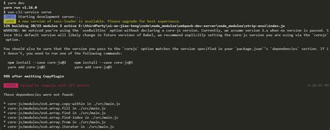 vue cli 3 升级到 vue cli 4 方法步骤及升级点总结建议收藏 腾讯云开发者社区 腾讯云