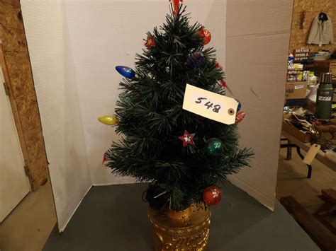 Lot GREEN FIBER OPTIC TREE
