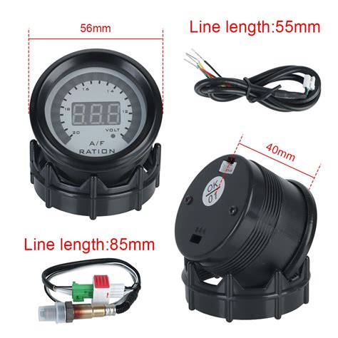 Leepee 52mm 2 In 1 Meter Voltage O2 Oxygen Sensor Grandado