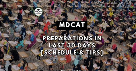 Mdcat Preparations In Last 30 Days Schedule And Tips Pls Academy