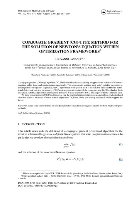 Pdf Large Scale Dynamic Optimization Using The Directional Second