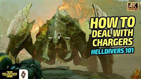 Easy Way To Defeat Chargers In Helldivers 2 Youtube