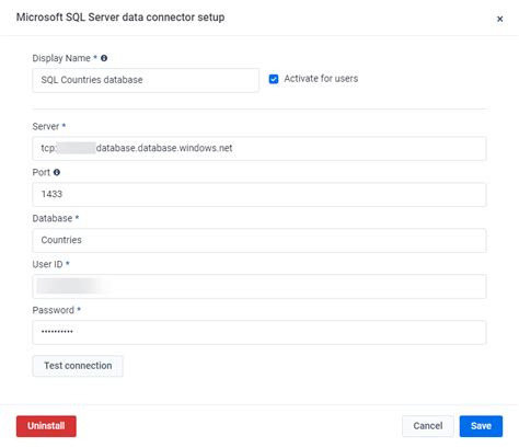 How To Enable Microsoft SQL Server Data Connector Templafy Help Center