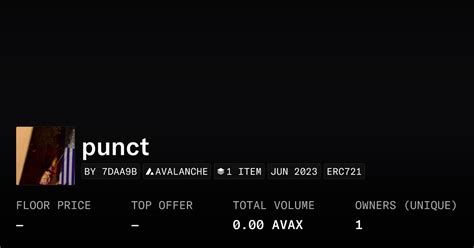 Punct Collection Opensea