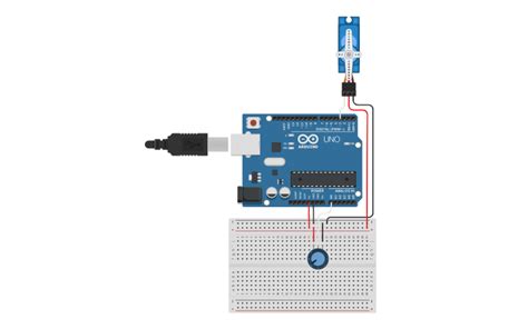 circuit design Лабораторна робота 4 серводвигун tinkercad