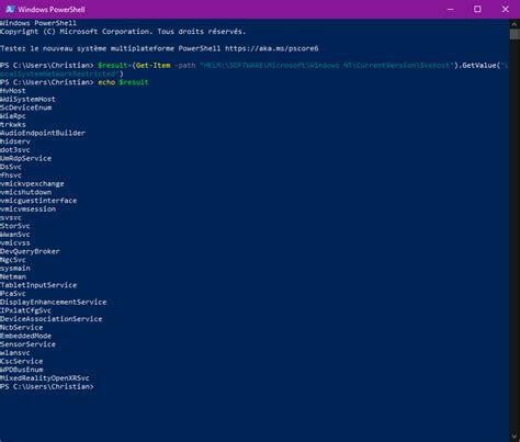 Can I Get The Result Query Of Hkeylocalmachinesoftwaremicrosoft