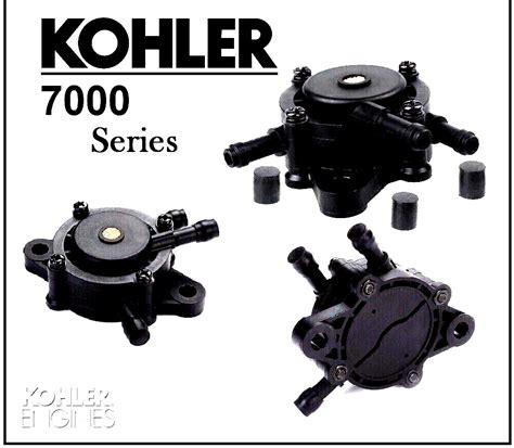 Fuel Pump for Kohler 7000 series fuel pump 24hr Free Shipping USA | eBay
