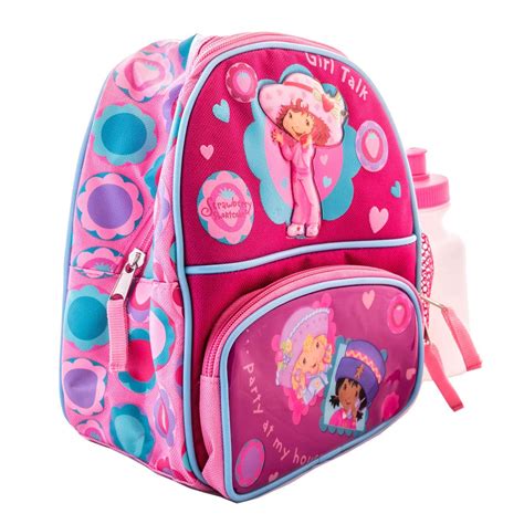 Strawberry Shortcake Lunch Bag Backpack Girl Talk Backpack La