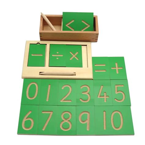 몬테소리 교육용 나무 소재 숫자 보드 장난감 어린이용 숫자 작은 대문자 유치원 게임 선물 Aliexpress