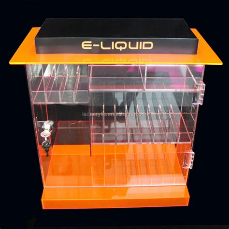 Acrylic Locking Vape Cigarette Display Case Buy Vape Cigarette Display Case Acrylic Locking E
