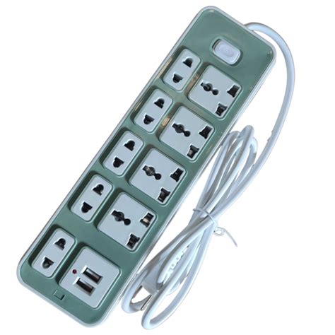 Heavy Duty Extension Cord With Multiple Multifunction Socket High Power