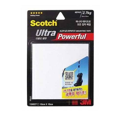3m 실용적인 N7105aacd83 스카치 초강력 다용도 폼양면테이프 평면용 Ups1 홈플러스 택배배송