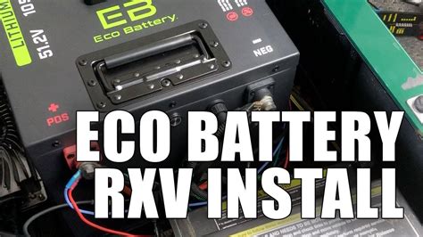 Eco Battery Bundle Installation for 2018 EzGo RXV - 51v 105ah Lithium Conversion made Easy ...