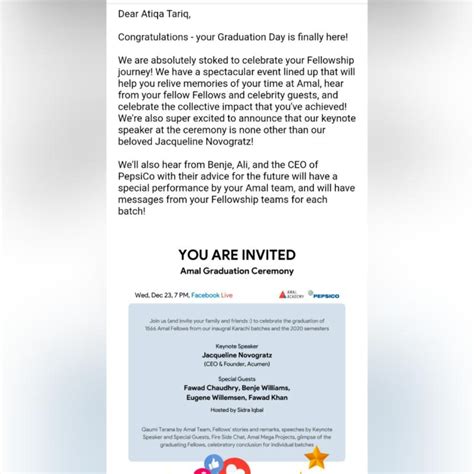 Atiqa Tariq On Linkedin Thankyou Kudos Success Inspiration Amalacademy Pepsico