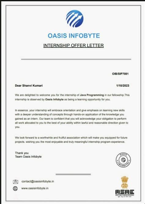 Connections Oasisinfobyte Internship Java Javadevelopers Shanvi Bhardwaj