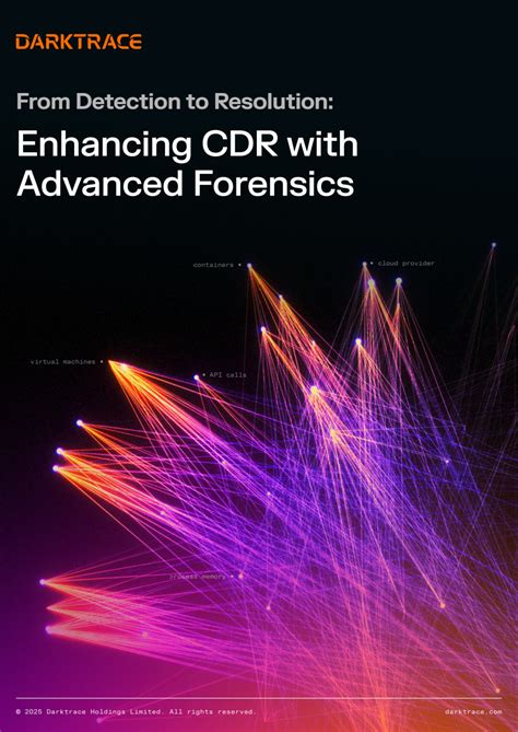 Enhancing Cdr With Advanced Forensics C Vision International