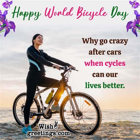 World Bicycle Day Messages And Quotes Wish Greetings