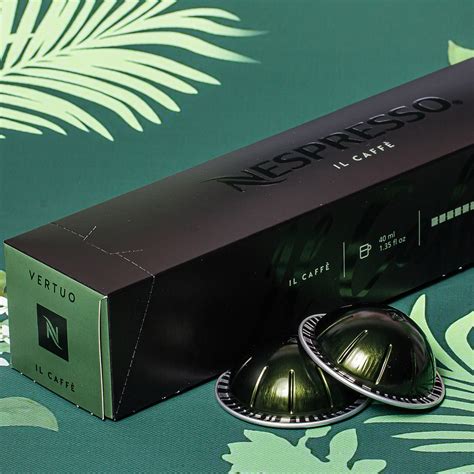 Nespresso Vertuo капсулы IL CAFFE Злаковый Интенсивная обжарка ...