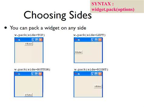 Python Tkinter Gui Part Ppt