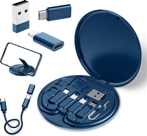 Usb C Adapter Multiple Charging Cable Case Contains Otg