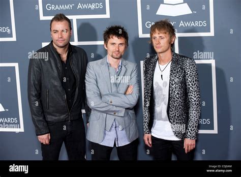 Feb 13 2011 Los Angeles California U S The British Band Muse L R Christopher
