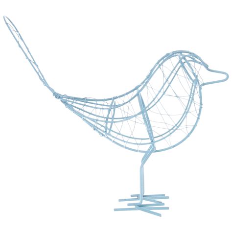 Feltechelectr 1pack Model Birds For Crafts Blue Iron For Indoor