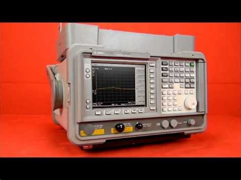 Agilent E4404B Portable Spectrum Analyzer For Sale YouTube