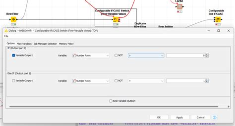 [vernalis][bug] configurable if case switch community extensions knime community forum