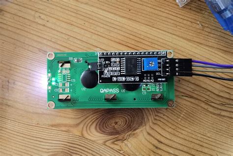 I2c Lcd Display Gibberish Using Ac Dc Usb Power Adapter Displays